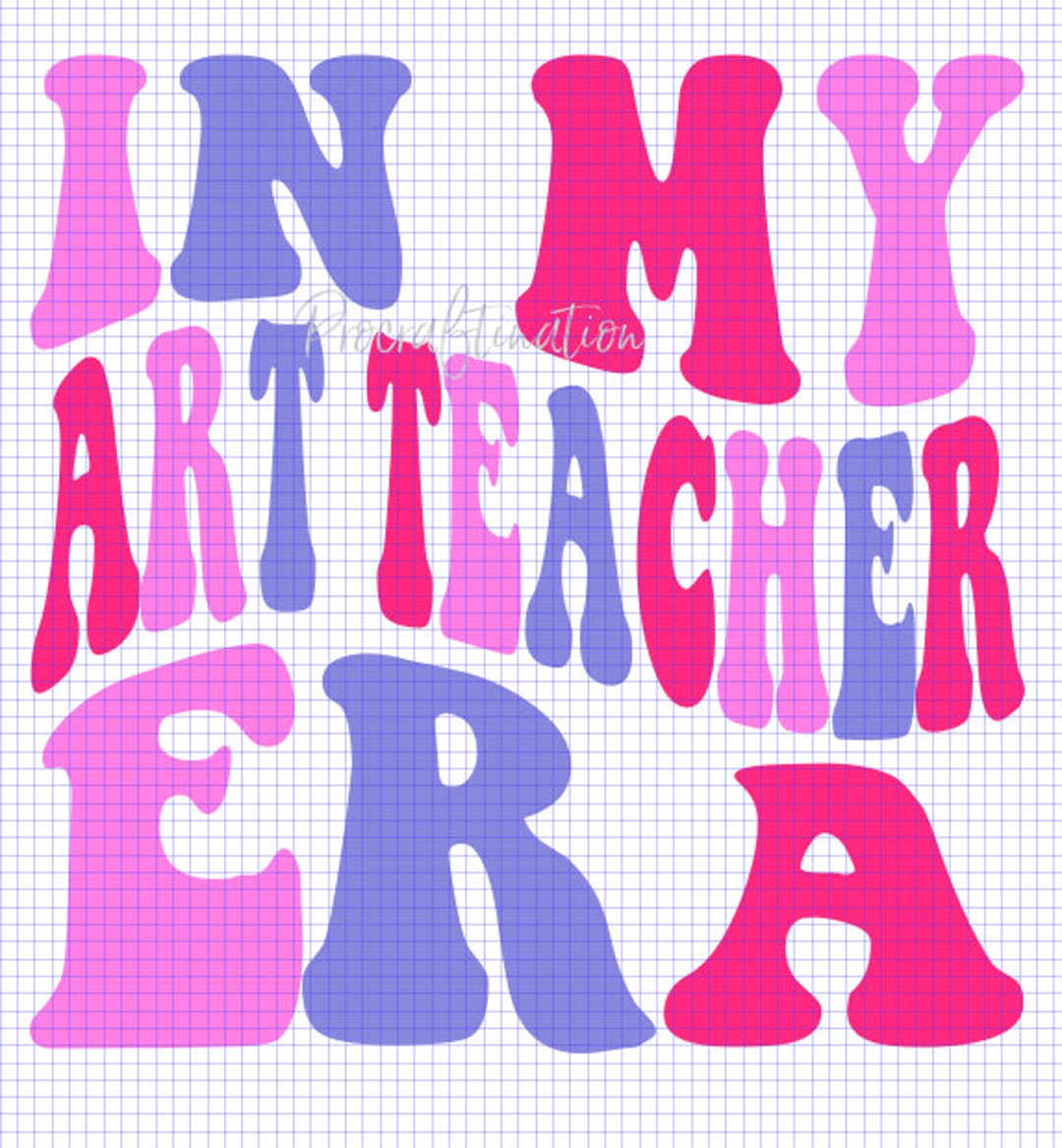 In My Art Teacher Era SVG PNG - Etsy