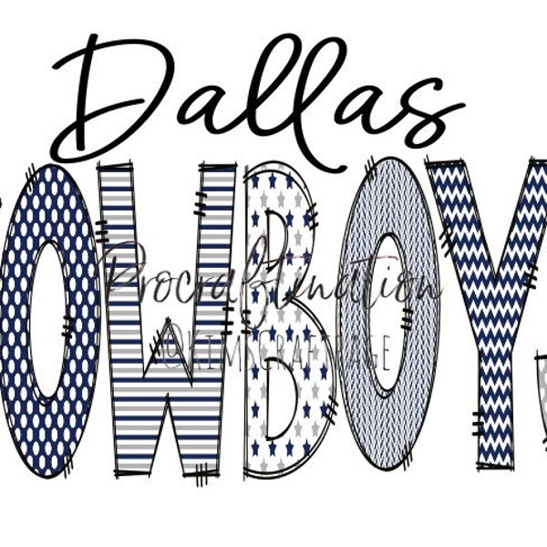 Dallas Cowboys Letters - Etsy