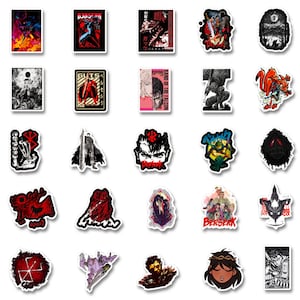 100 Berserk Stickers Berserk Vinyl Stickers 100pcs - Etsy