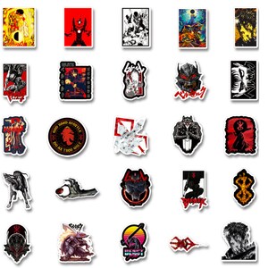 100 Berserk Stickers Berserk Vinyl Stickers 100pcs - Etsy