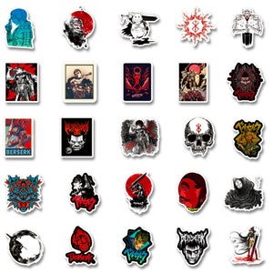 100 Berserk Stickers Berserk Vinyl Stickers 100pcs - Etsy