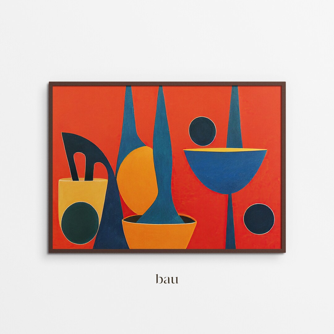 Abstract Pots, Terracotta Wall Art, Digital Download Prints, Poster ...