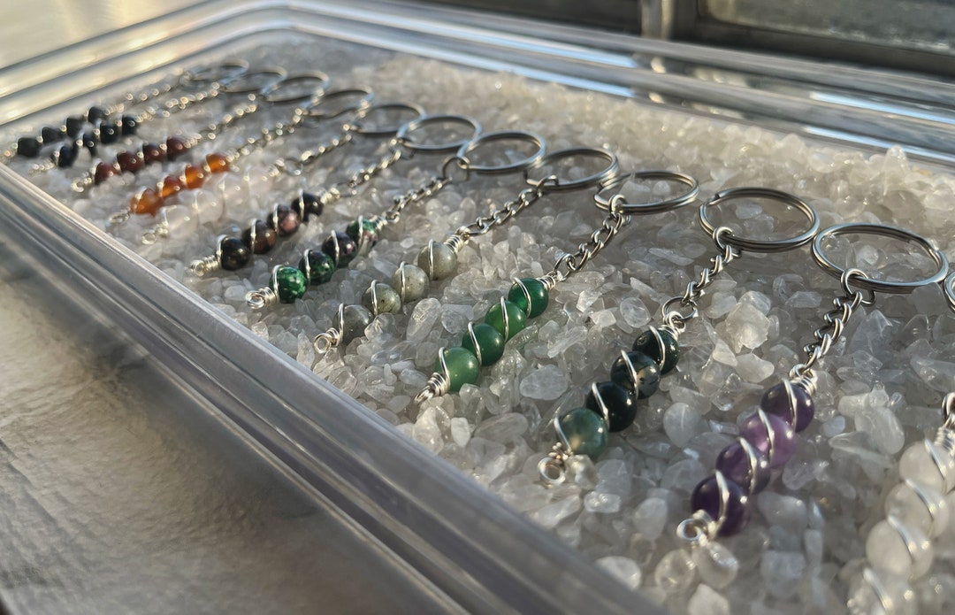 Crystal Keychains - Etsy