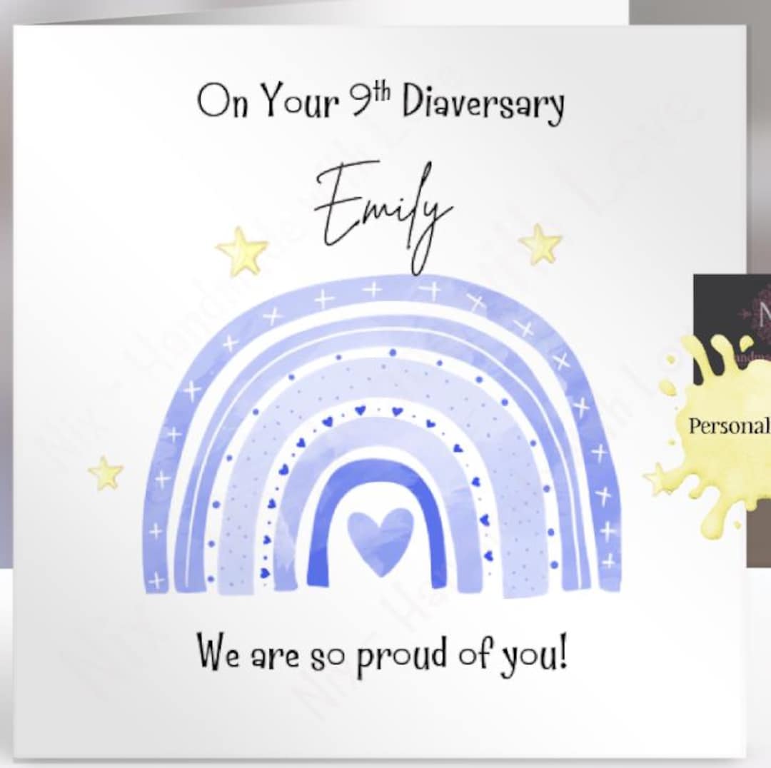 Diaversary Card, Diabetes Anniversary, 1 Year Diabetes, Type 1 ...