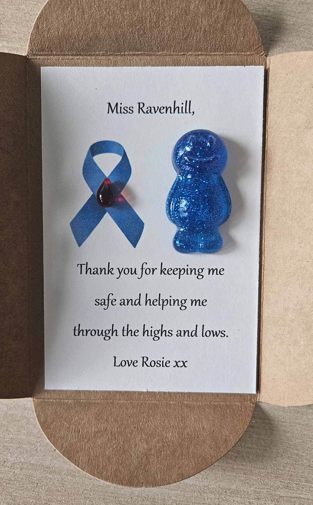 Diabetes Thank You Teacher, Diaversary Keepsake Cards, Type 1, Diabetes ...