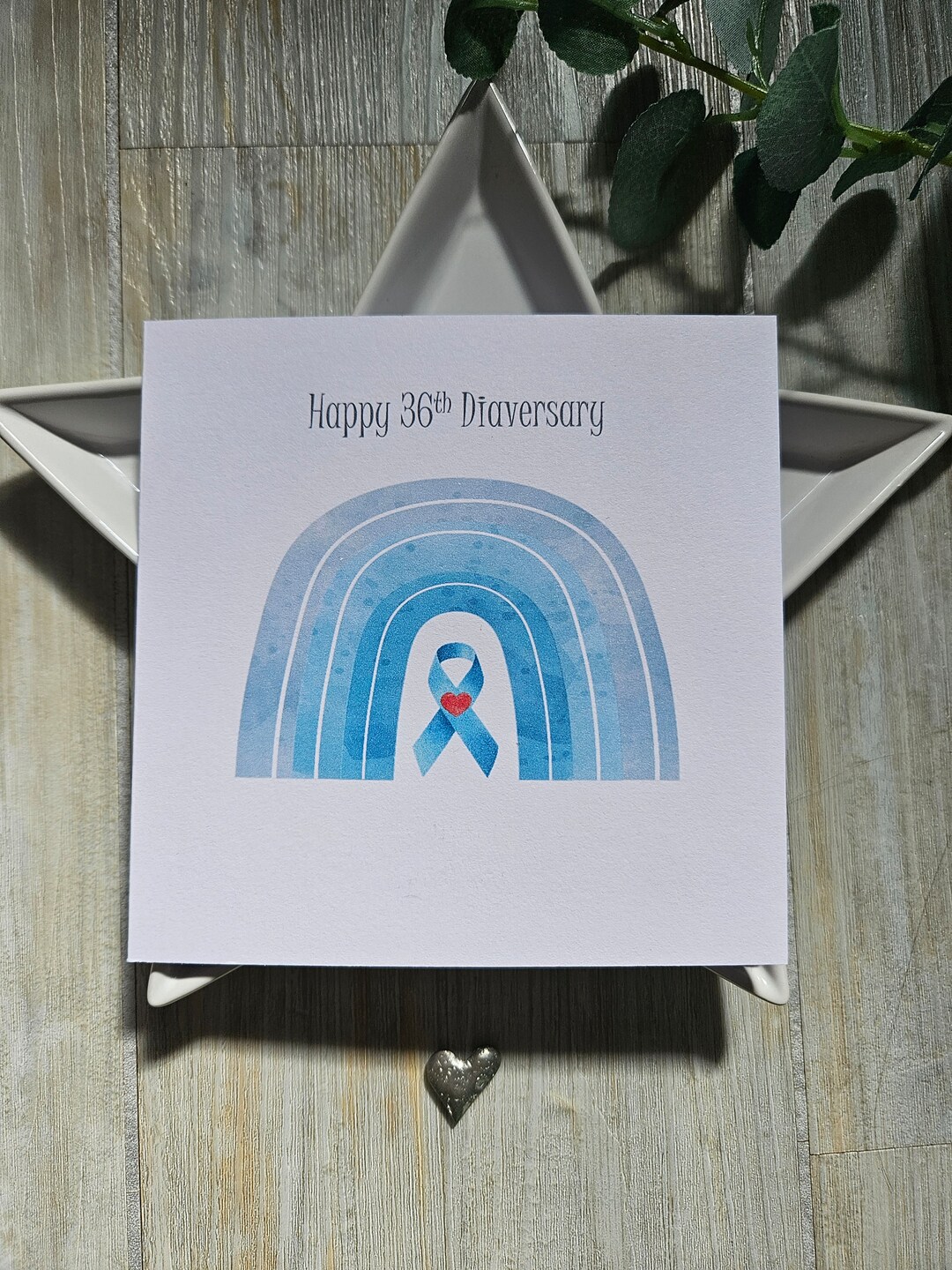 Diaversary Card Diabetes Anniversary 1 Year Diabetes 2 - Etsy UK
