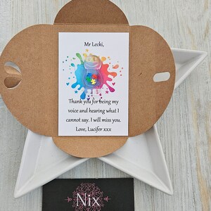 2024 Design Autism Children's Thank You Keepsake Card, Adhd ...