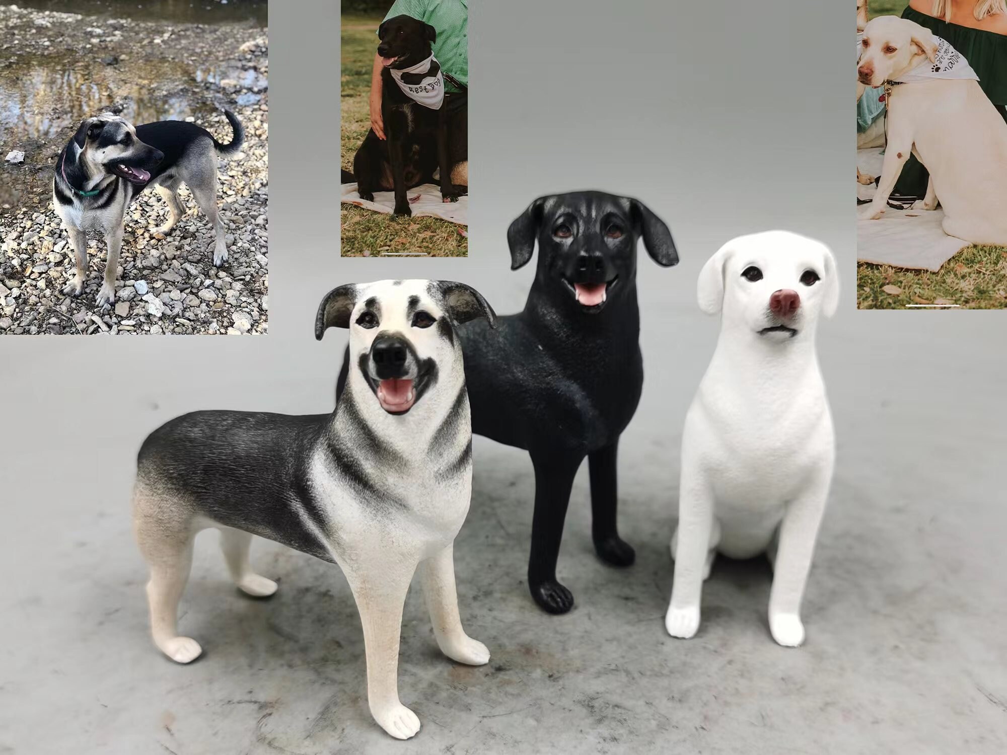 Samoyed Figurine for sale | Only 4 left at -75%