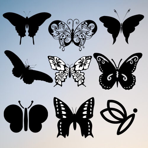Butterfly SVG Bundle 50 SVG Files - Etsy