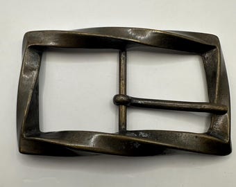 Large Heavy Twisted Rectangular Thick High Quality Well Made Vintage ...