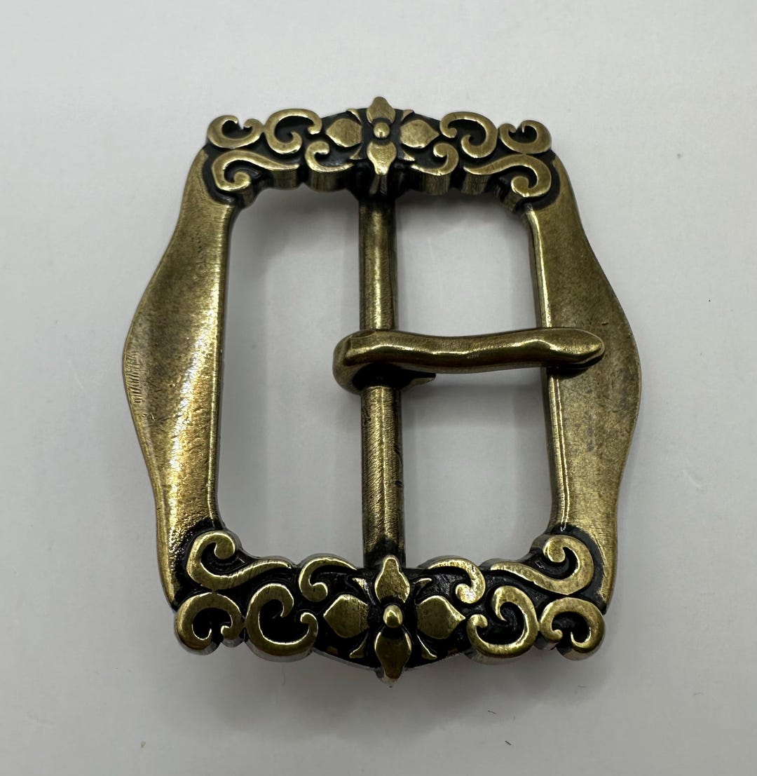 Unique Shaped Small Belt Buckle Interchangeable, Centre Bar, Flower and ...