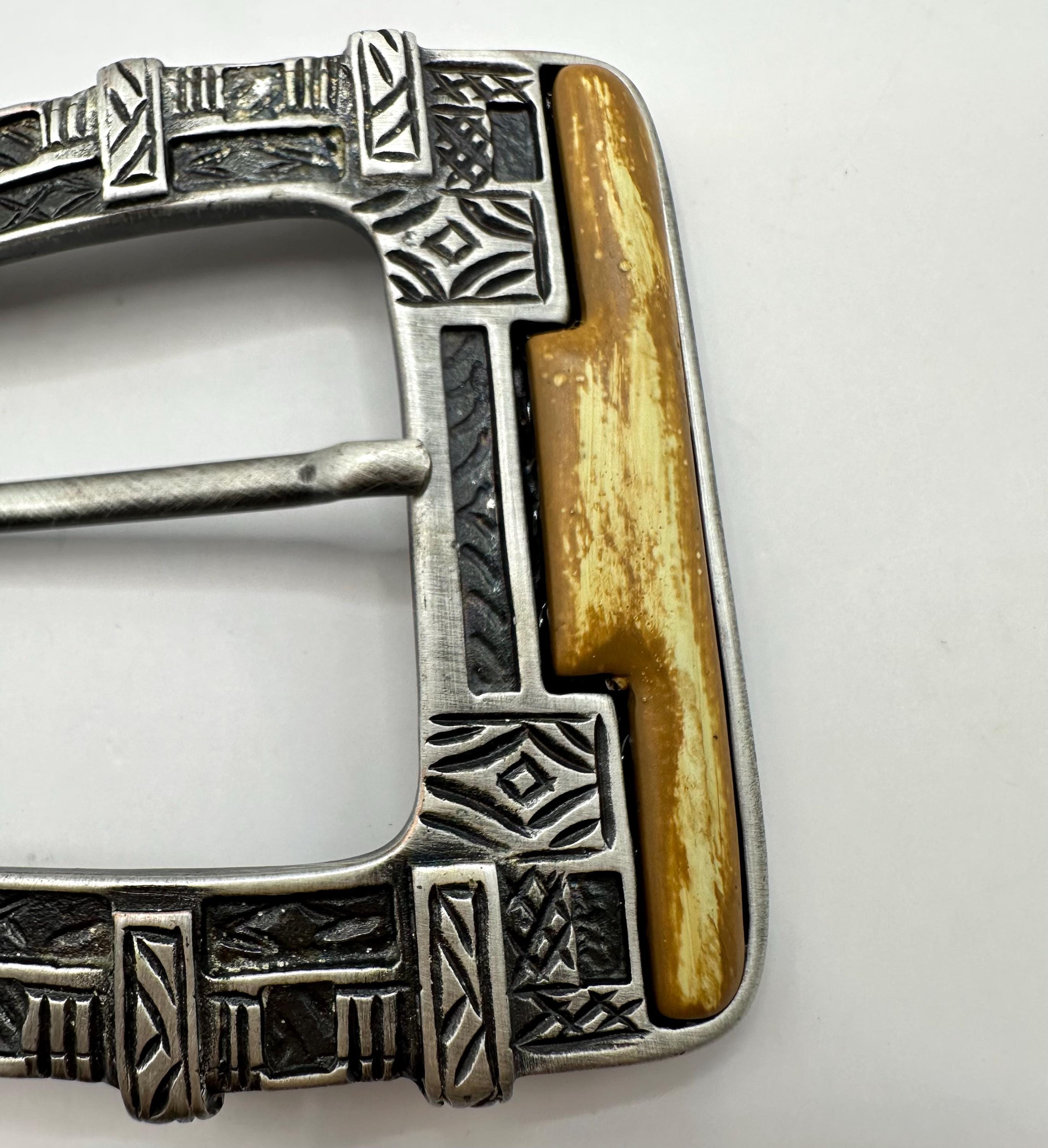 Heavy, Rare, Vintage, Belt Buckle, End Bar, Interchangeable Belt Buckle ...