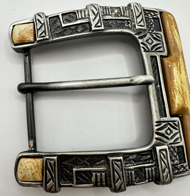 Heavy, Rare, Vintage, Belt Buckle, End Bar, Interchangeable Belt Buckle ...