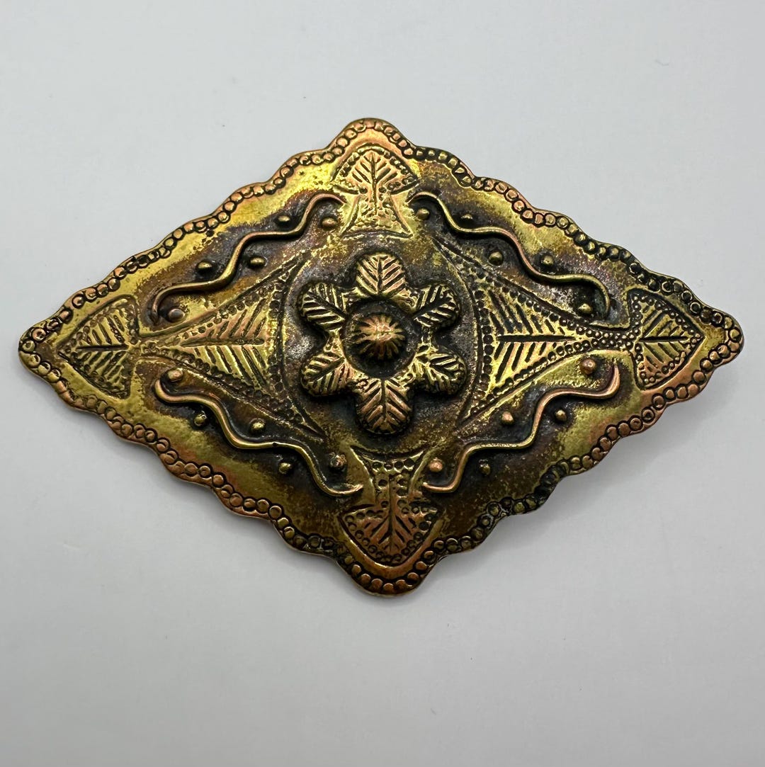 Large Heavy Diamond Shaped Belt Buckle, Interchangeable, Unique ...
