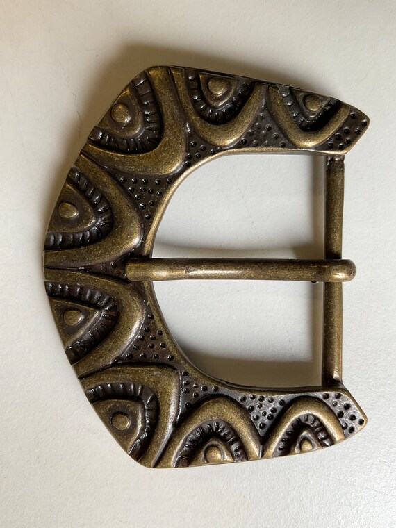 Rare,Vintage,Viking,Medieval belt buckle w/ Scallop m… - Gem