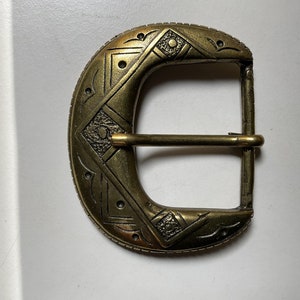 Vintage,viking,boho, Geometric,medieval,engraved Belt Buckle.antique ...