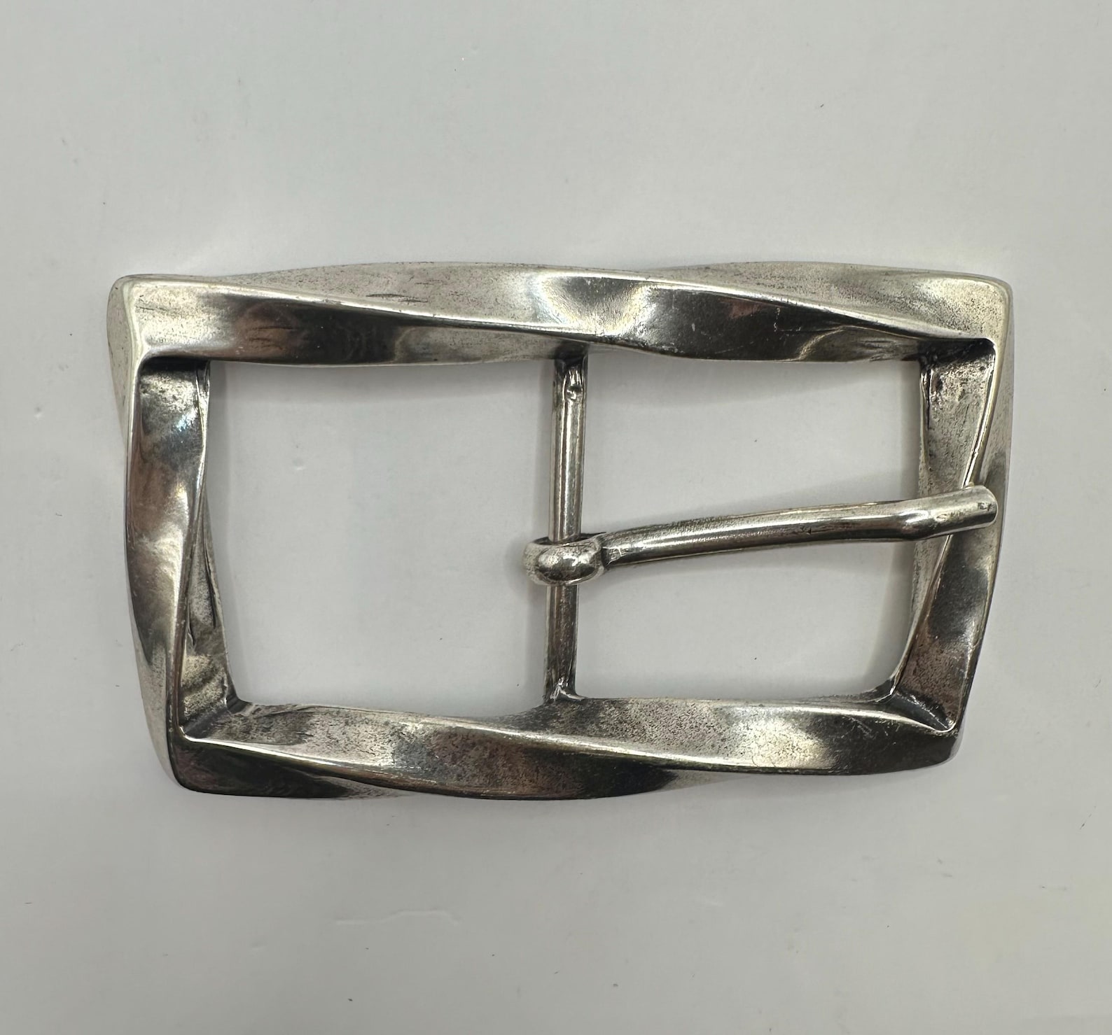Large Heavy Twisted Rectangular Thick High Quality Well Made Vintage ...