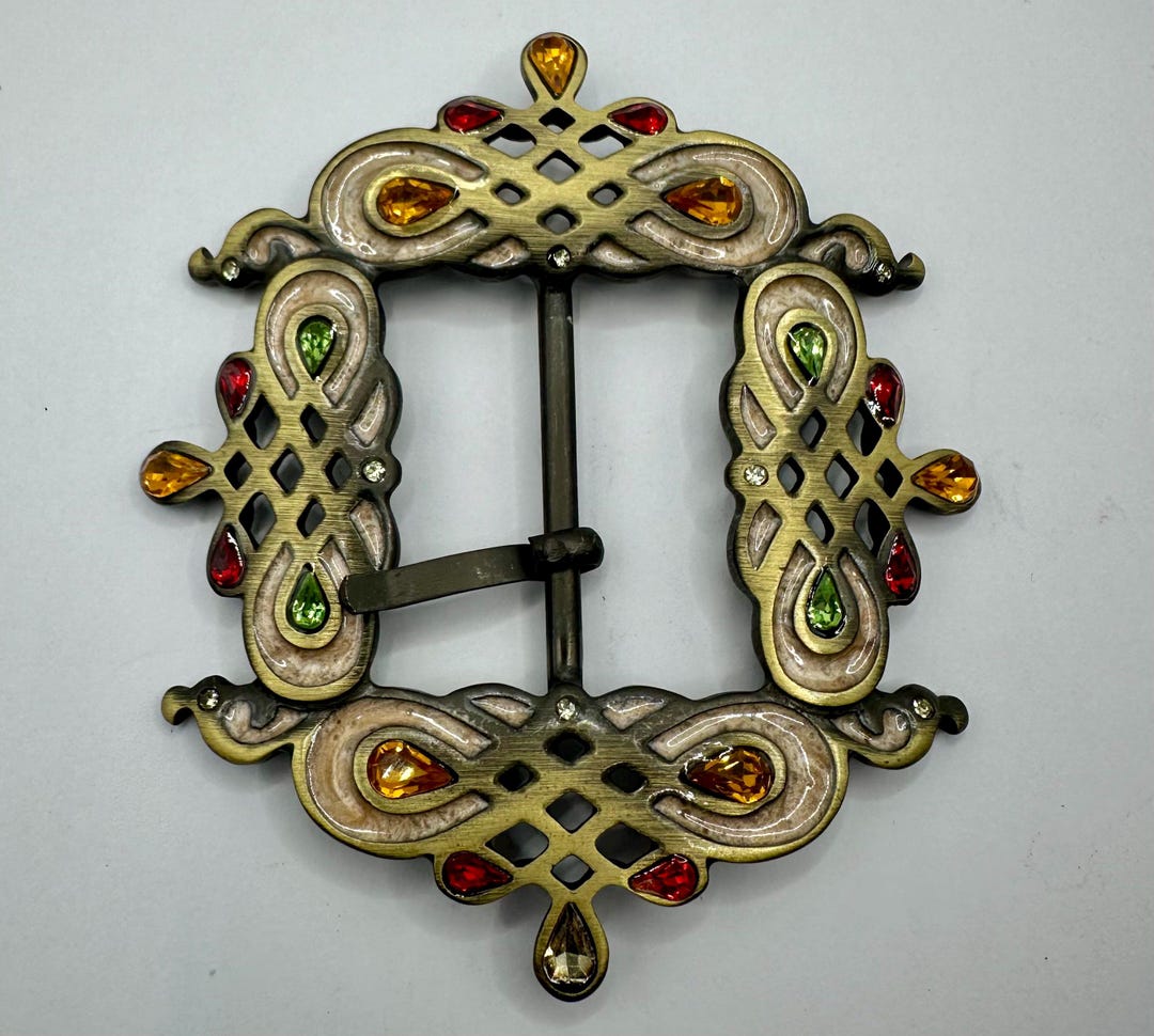 Stunning Incredible Unique Abstract Vintage Belt Buckle Interchangeable ...