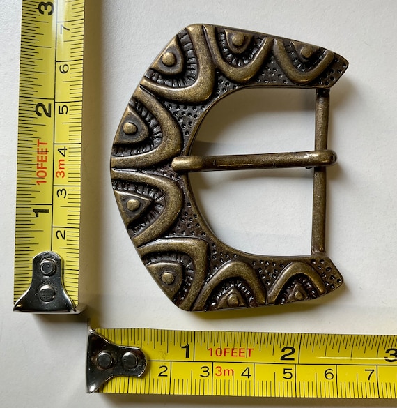Rare,Vintage,Viking,Medieval belt buckle w/ Scallop m… - Gem