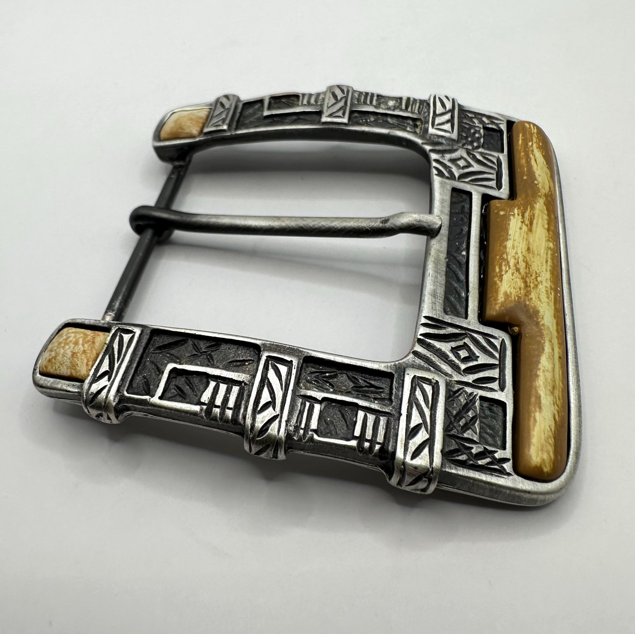 Heavy, Rare, Vintage, Belt Buckle, End Bar, Interchangeable Belt Buckle ...
