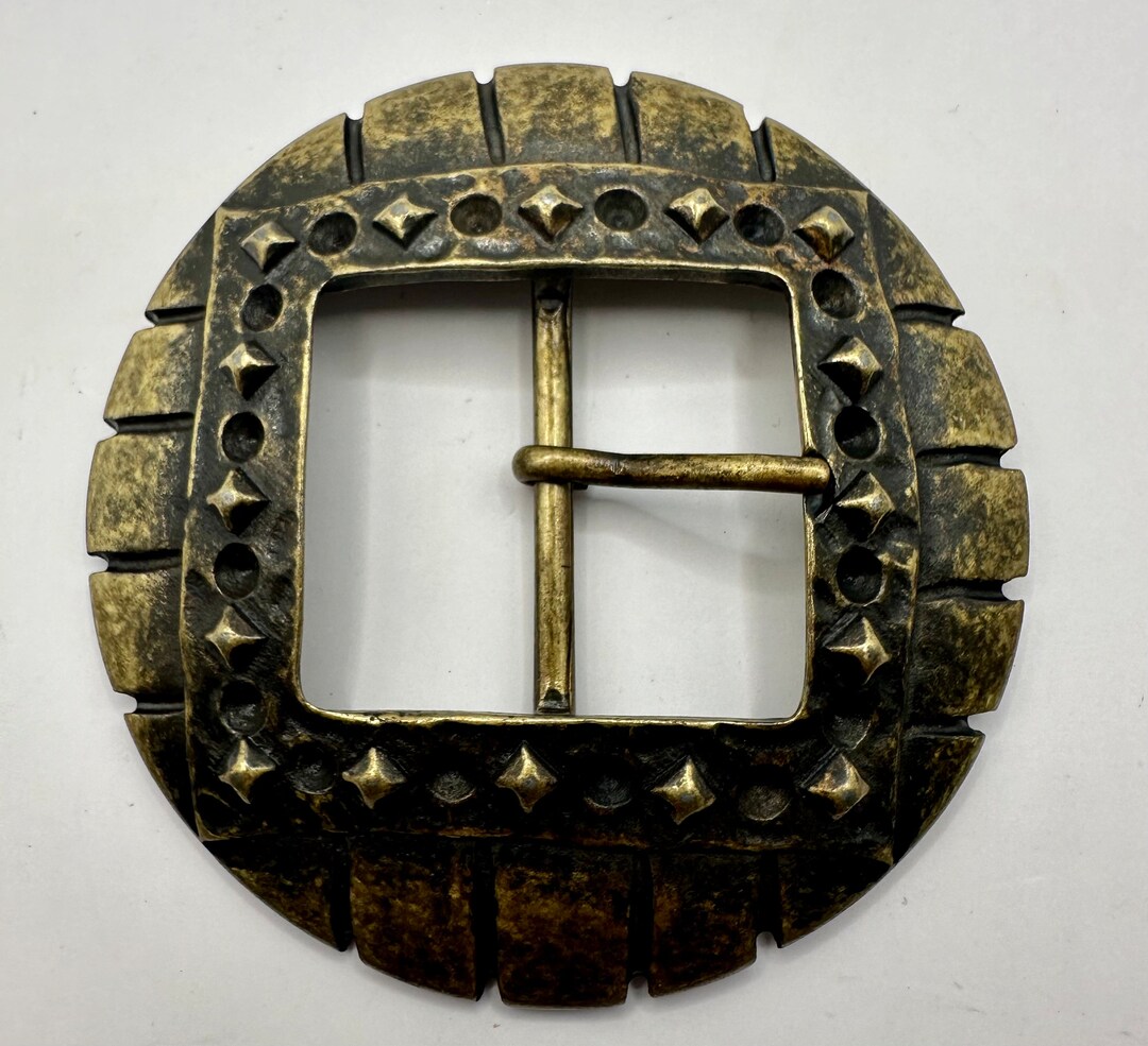 Vintage Interchangeable Viking Medieval Inspired Centre Bar Belt Buckle ...