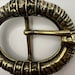 Heavy Oval Italian Made Gaudy Bohemian Hippie Centre Bar Belt Buckle ...