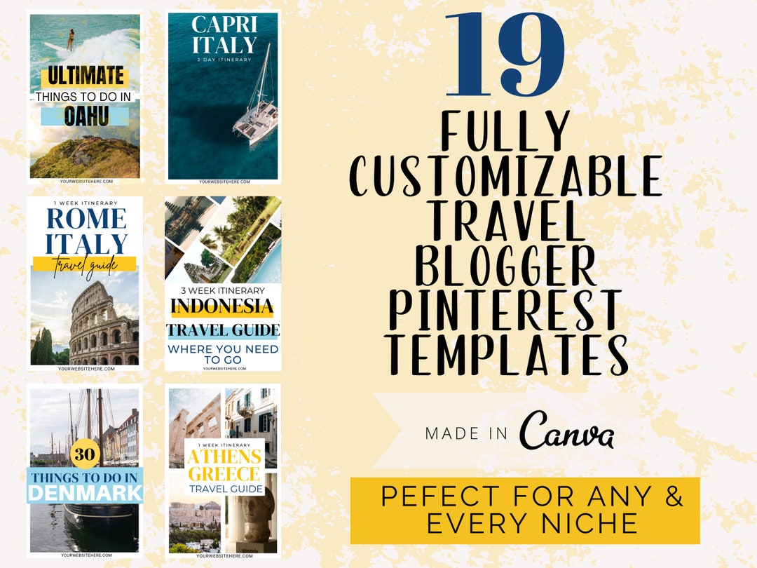 Pinterest Templates, Pinterest Canva Pin, Pinterest Pin Template ...