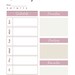 Pink Printable Planner. Daily Planner. Weekly Planner. Goal Planner. to ...