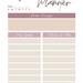 Pink Printable Planner. Daily Planner. Weekly Planner. Goal Planner. to ...