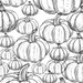 Halloween and Fall Coloring Pages. Printable Coloring Pages. Digital ...