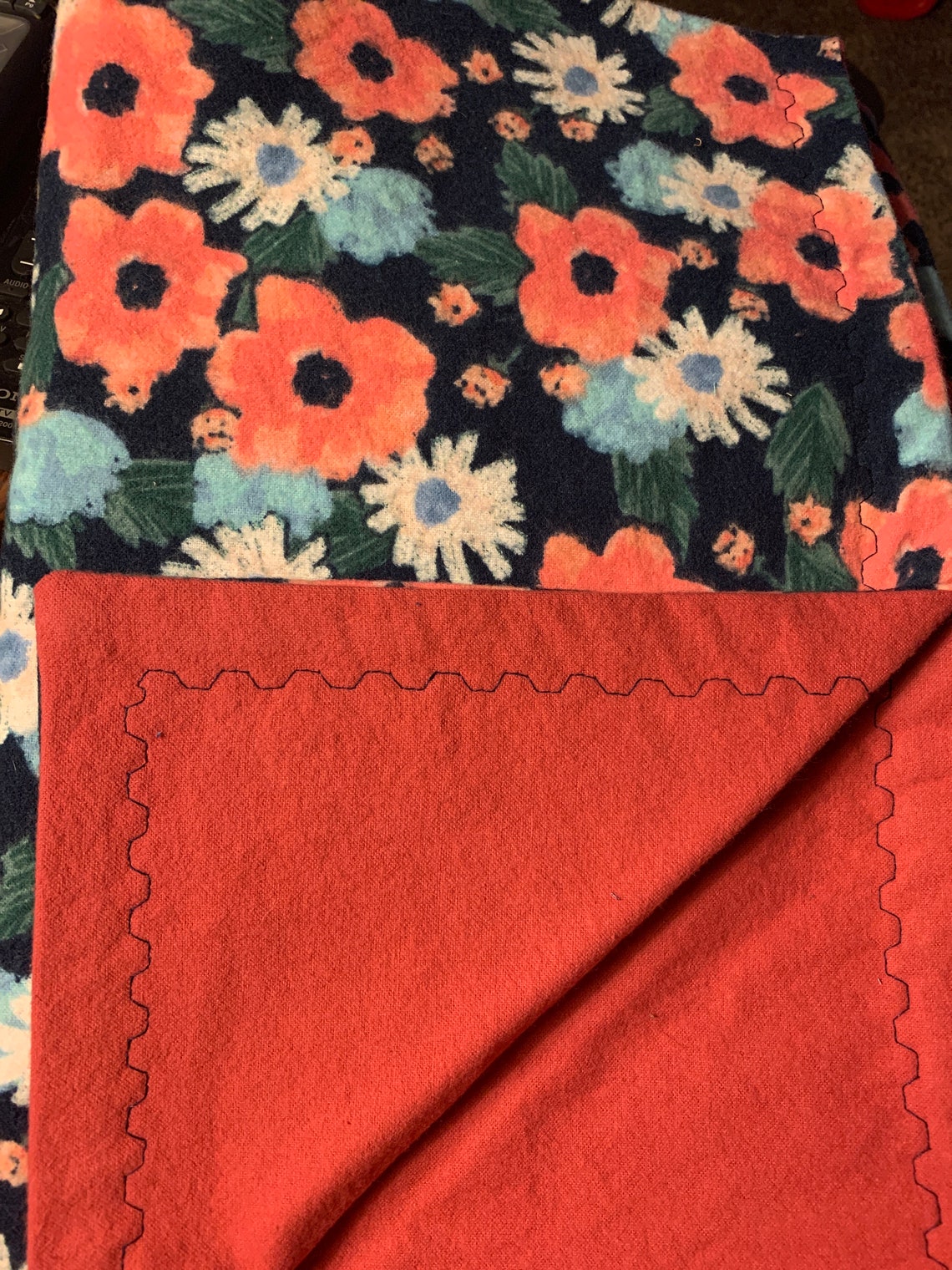 Floral Baby Blanket - Etsy