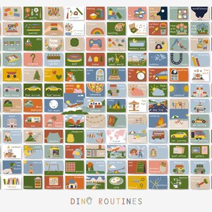 Daily Routine Cards, Visual Routine Cards, Visual Schedule for Kids ...