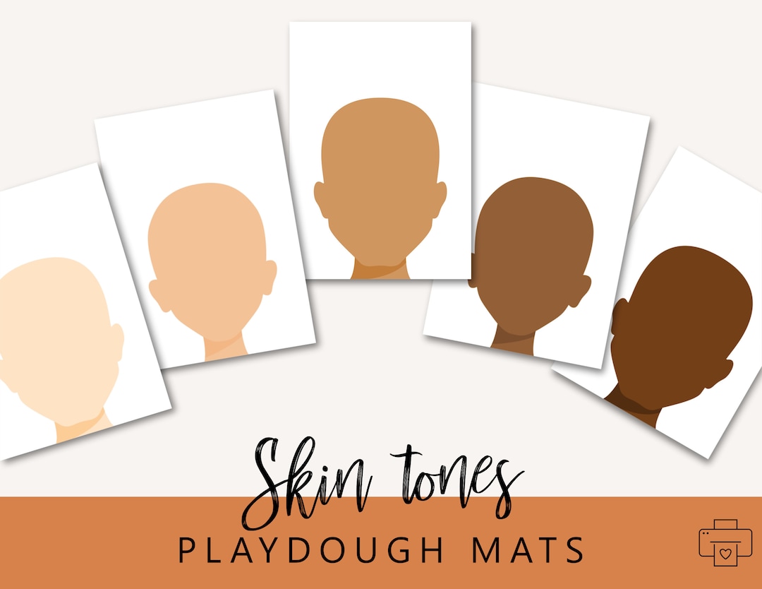 Faces Playdough Mats, Diversity Activity, All About Me, Emotions Play ...