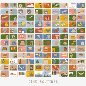 Daily Routine Cards, Visual Routine Cards, Visual Schedule for Kids ...