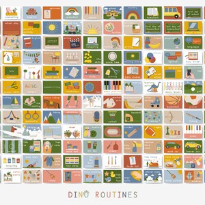 Daily Routine Cards, Visual Routine Cards, Visual Schedule for Kids ...