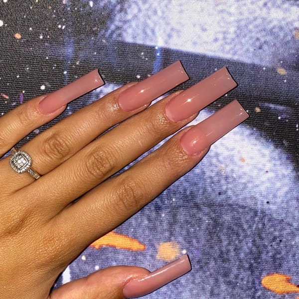 Tapered Square Nails - Etsy