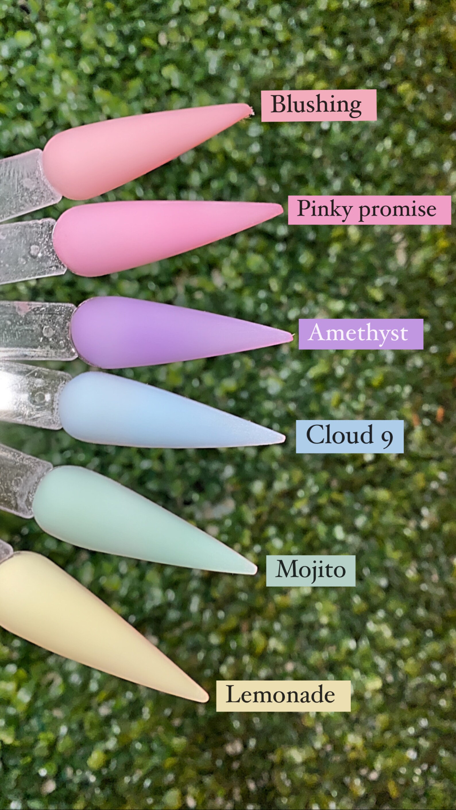 Pastel Acrylic Collection | Etsy