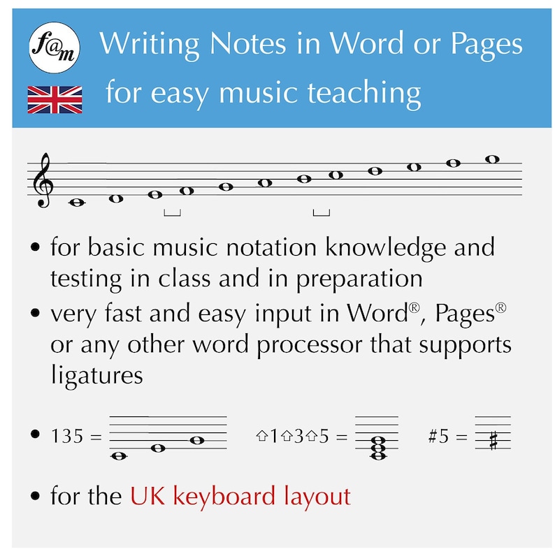 Teacher's Bundle for Writing Music Notes and Rhythm in Word or Pages ...