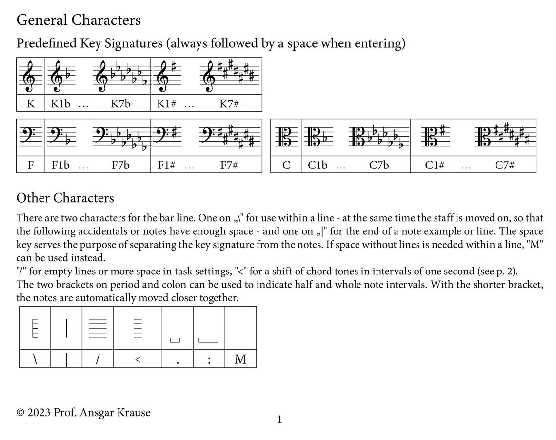 Music Note Font for Easy Input in Word, Pages or Other Text Programs ...