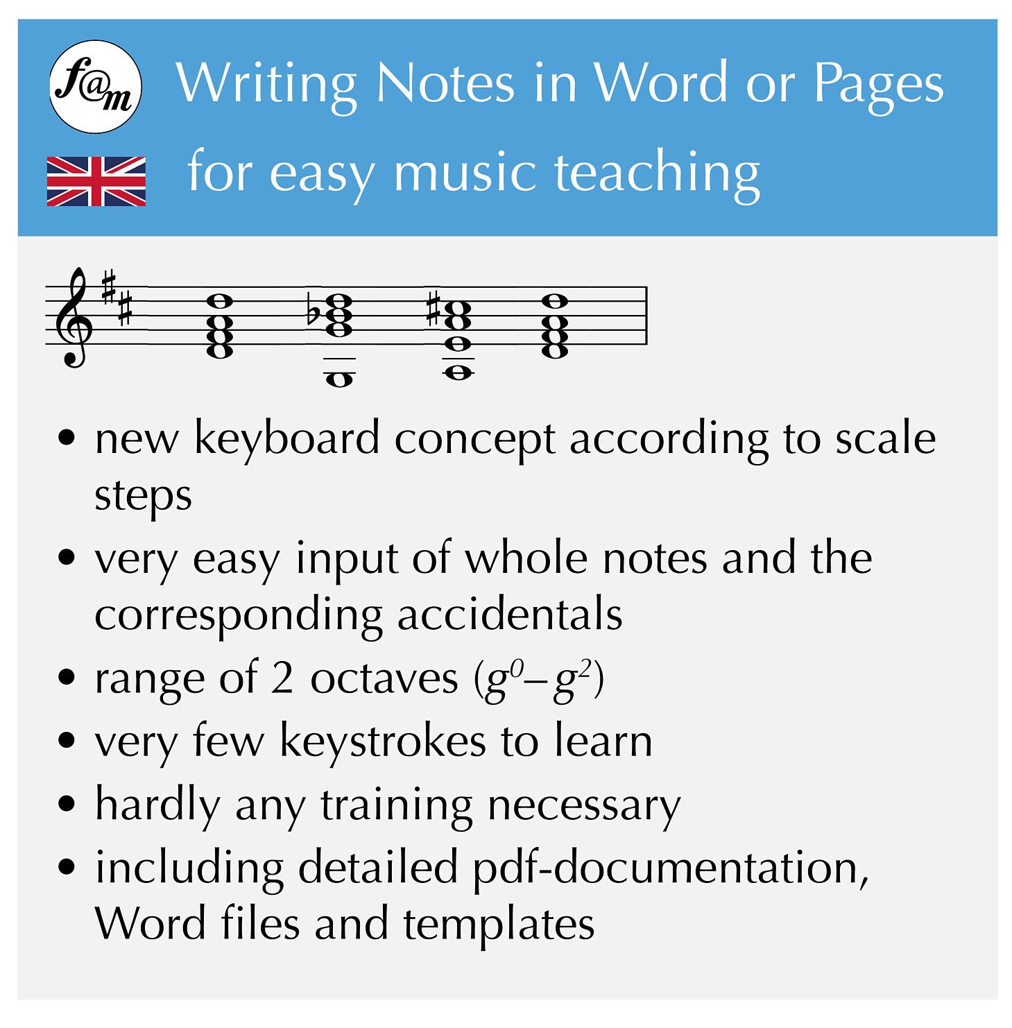 Teacher's Bundle for Writing Music Notes and Rhythm in Word or Pages ...