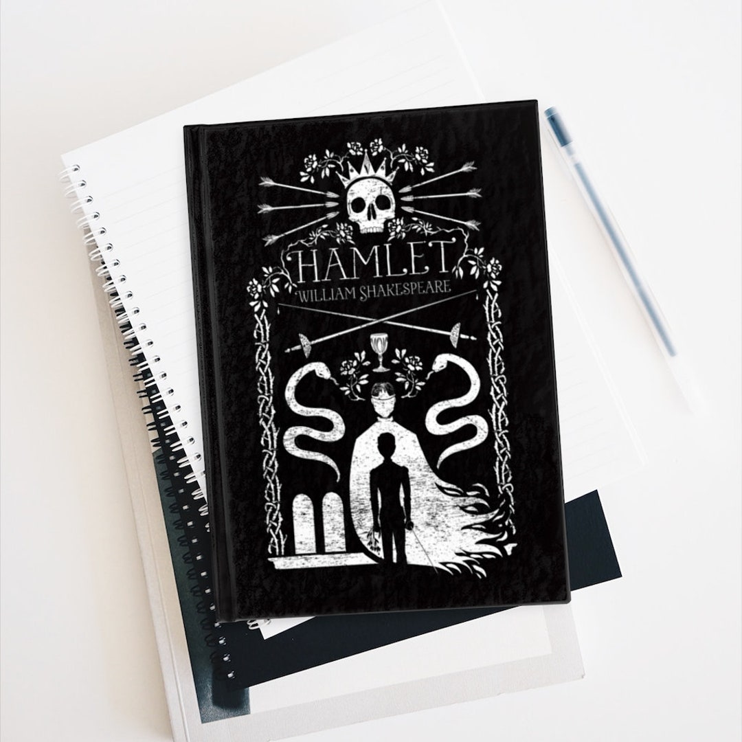 Hamlet Journal, Book-cover Style Design, Blank Book Journal for Classic ...
