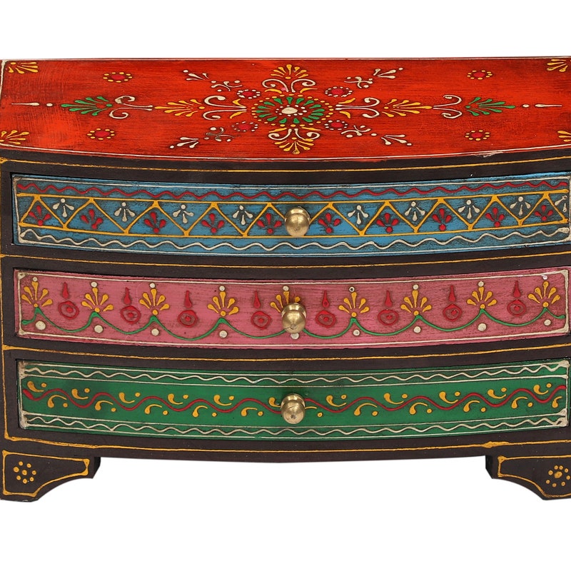 Hand Painted Chest - Etsy