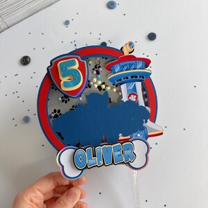 Cake Topper De Perritos Personalizados Huellas De Perritos Para Pastel ...