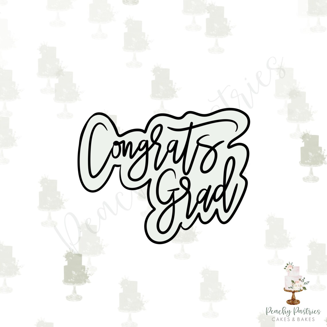 Congrats Grad Cookie Cutter - Etsy
