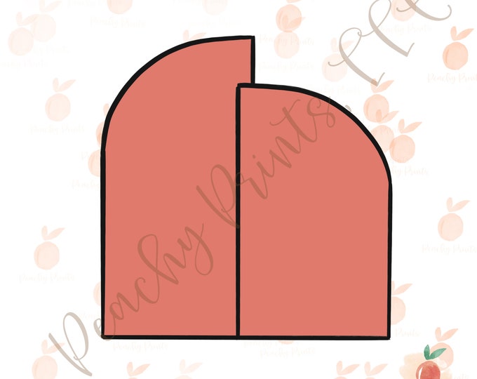 Double Arch Cookie Cutter - Etsy
