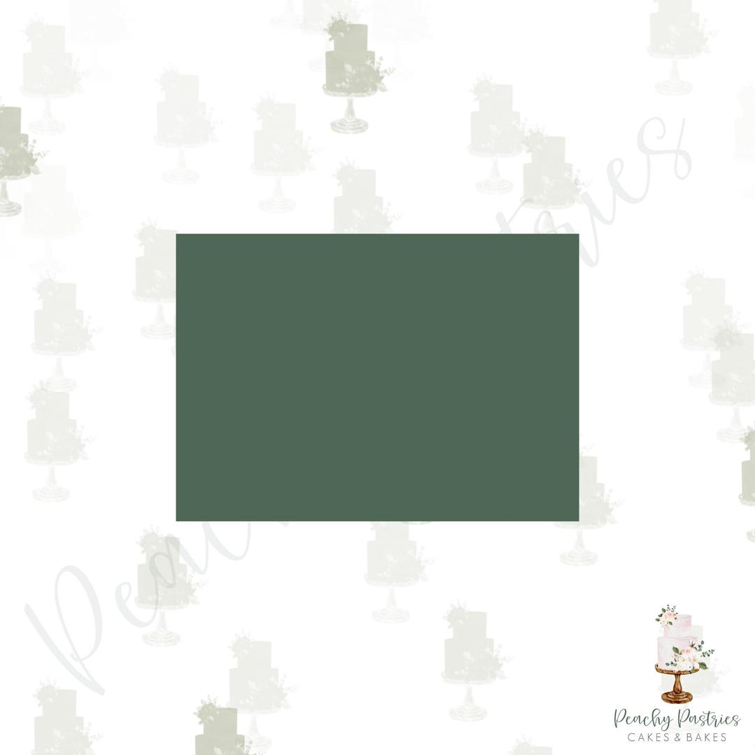 Basic Rectangle Cookie Cutter - Etsy