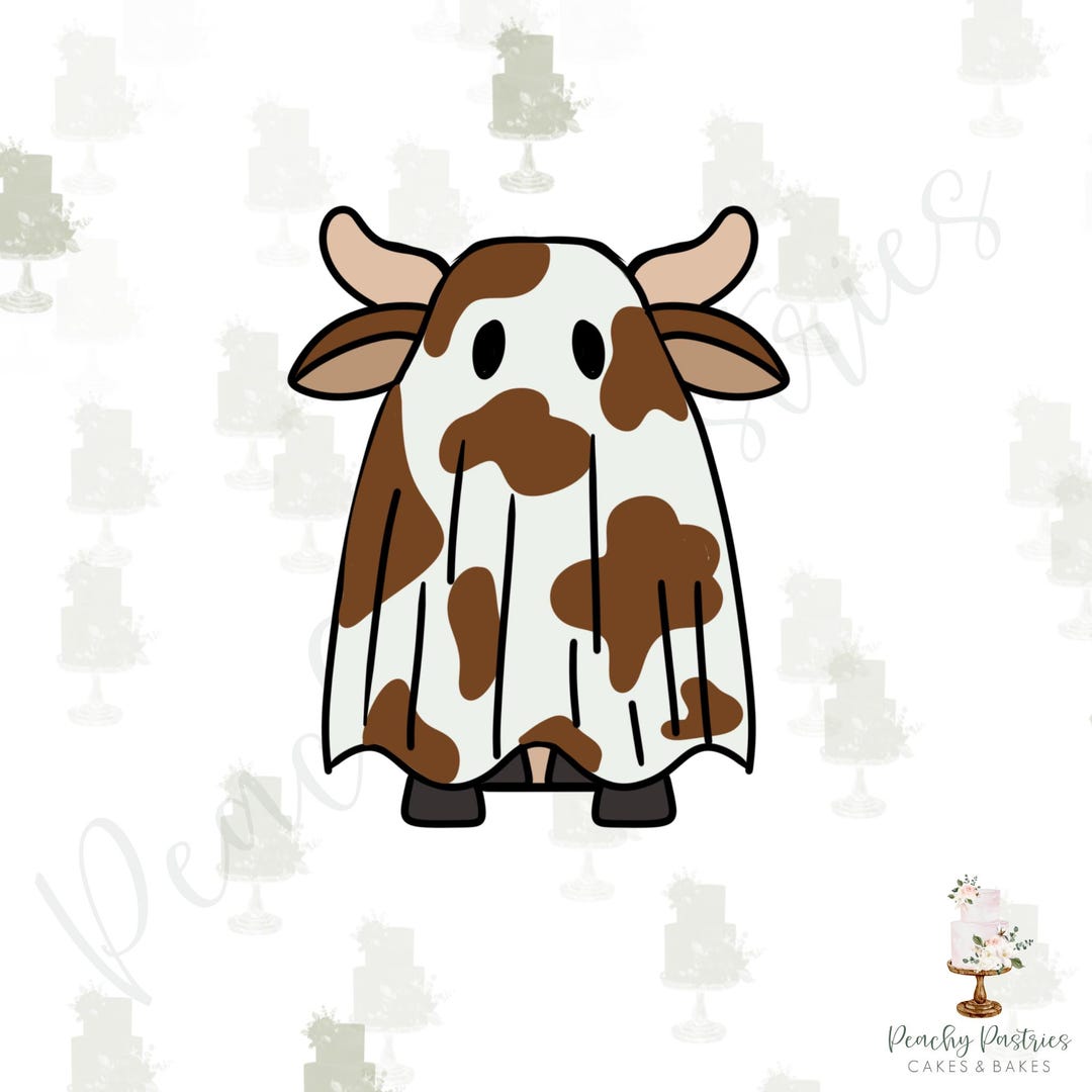 Highland Cow Ghost Cookie Cutter - Etsy