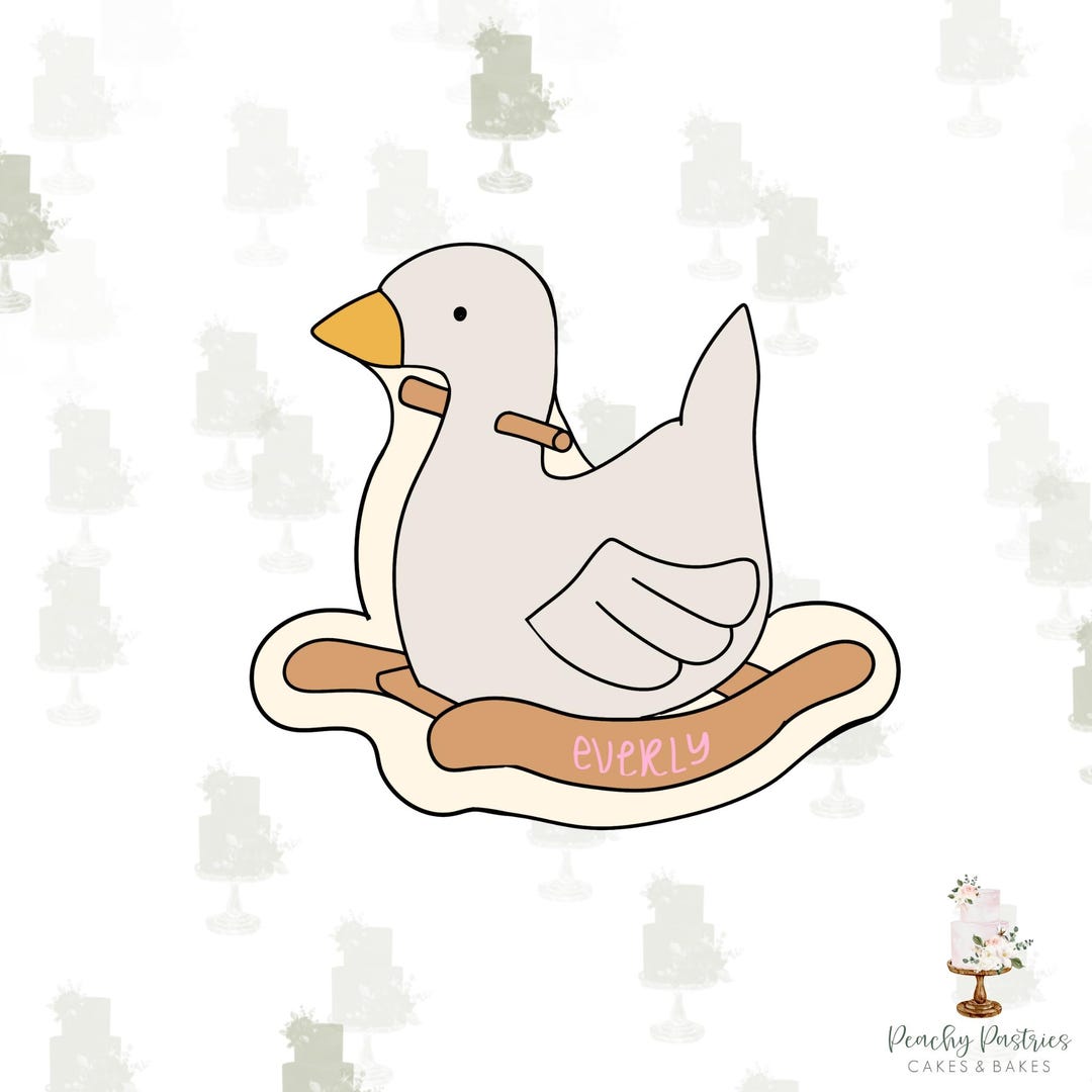 Rocking Goose Cookie Cutter - Etsy