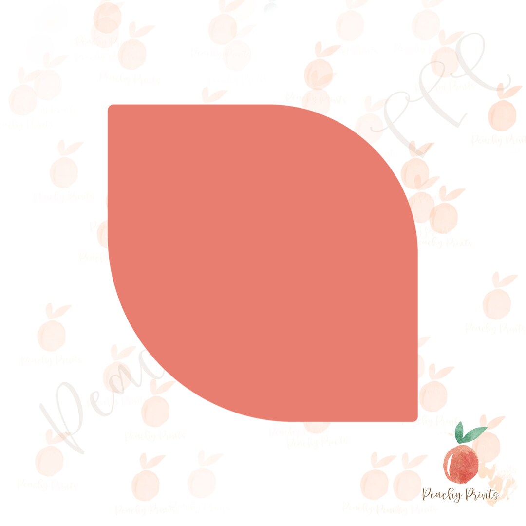 Violet Plaque Cookie Cutter - Etsy