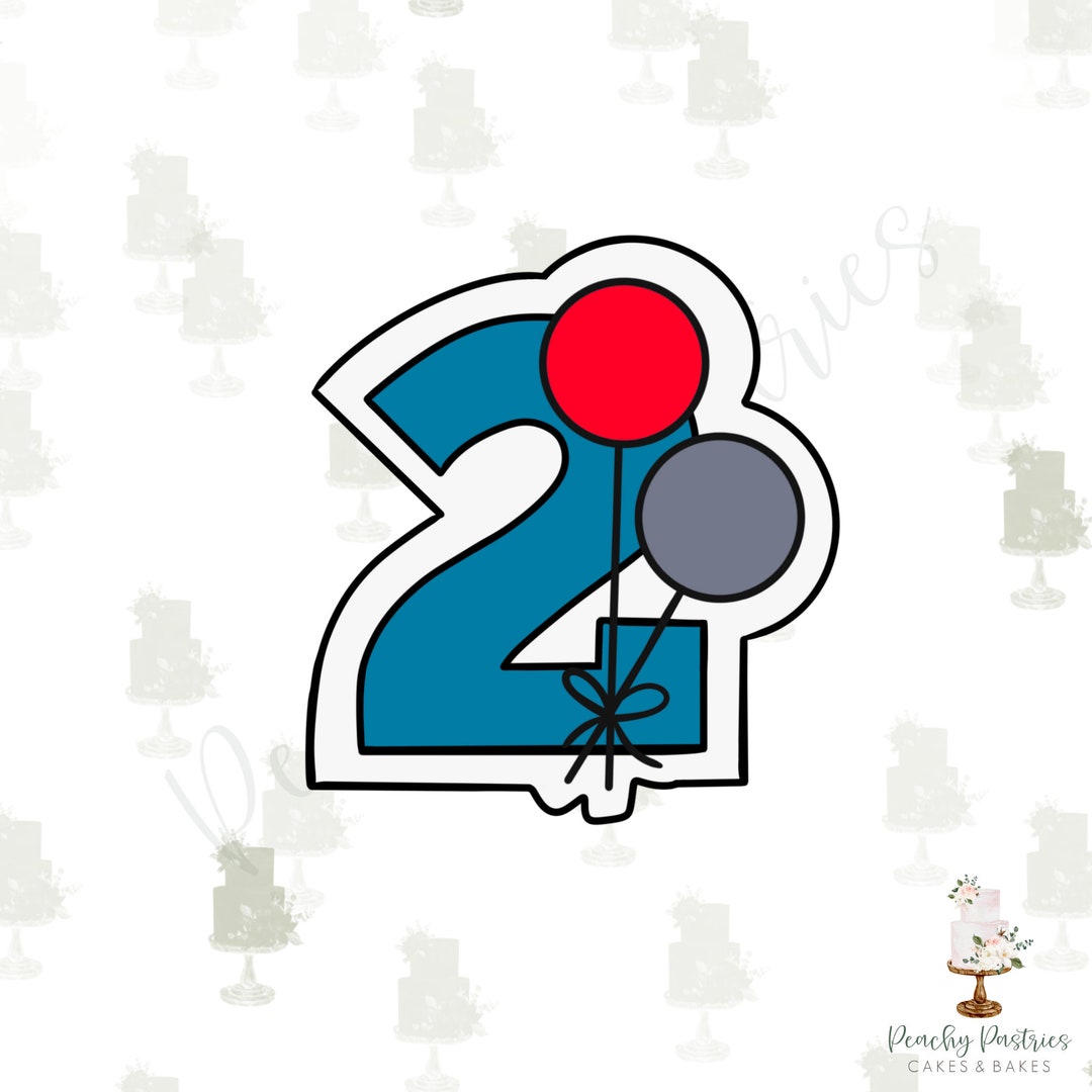 Balloon #2 Cookie Cutter - Etsy